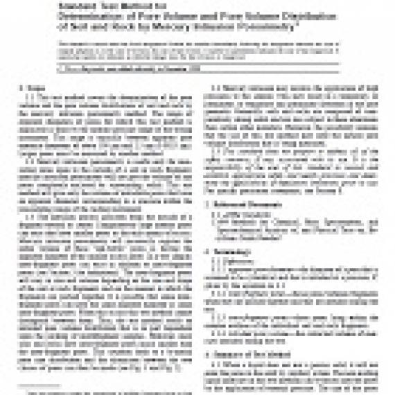 ASTM D4404-84(1998)e1