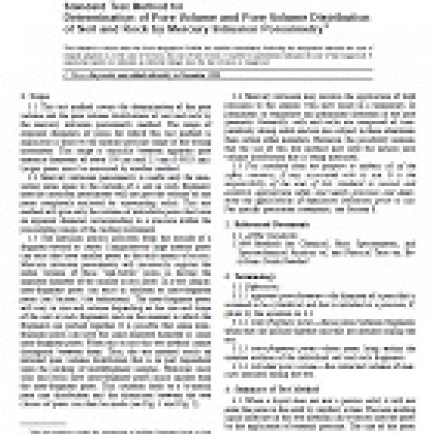 ASTM D4404-84(1998)e1